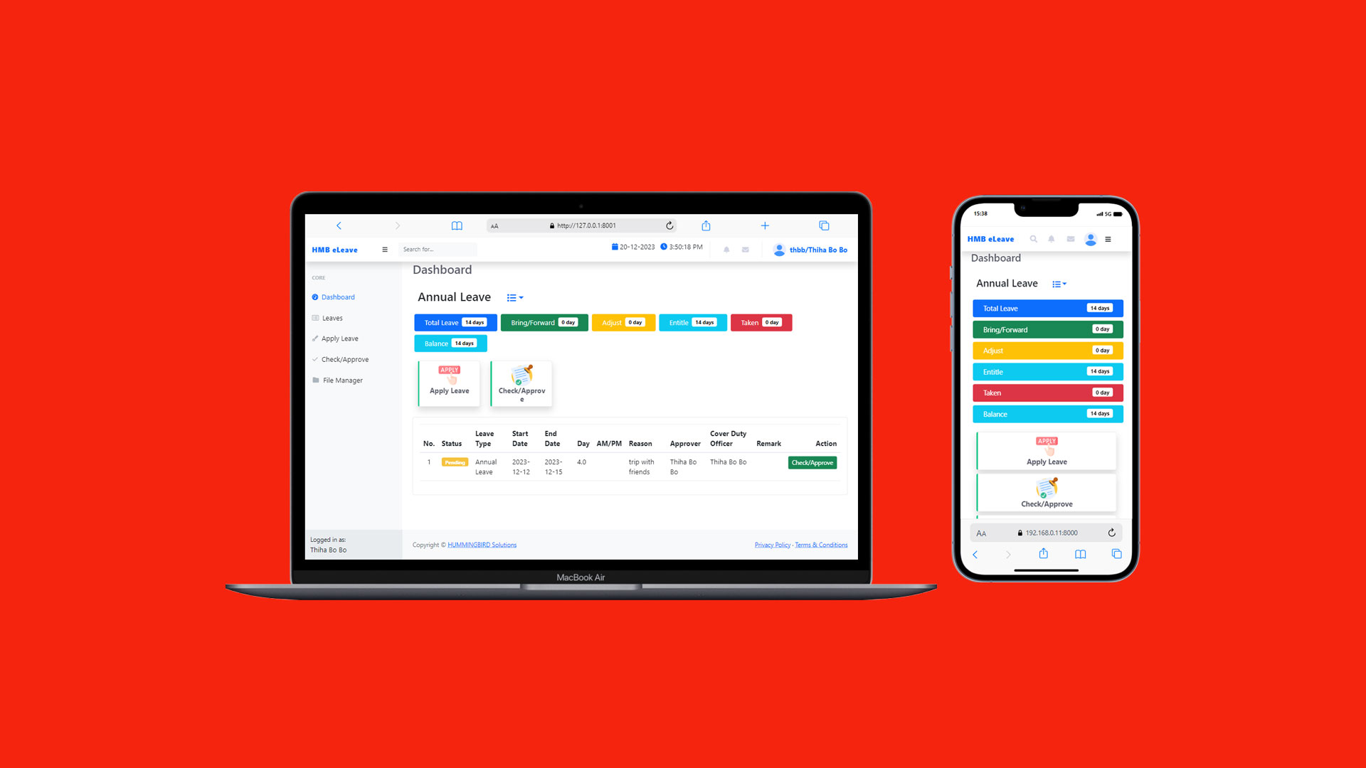 Products - eLeave - HMB Solutions